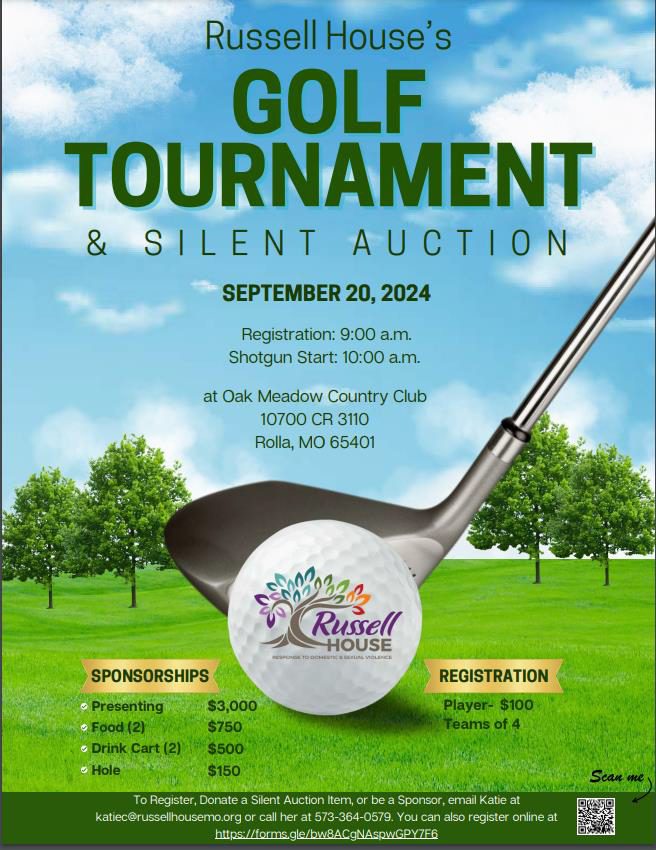 Russel House's Golf Tournament and Silent Auction - Oak Meadow Country ...