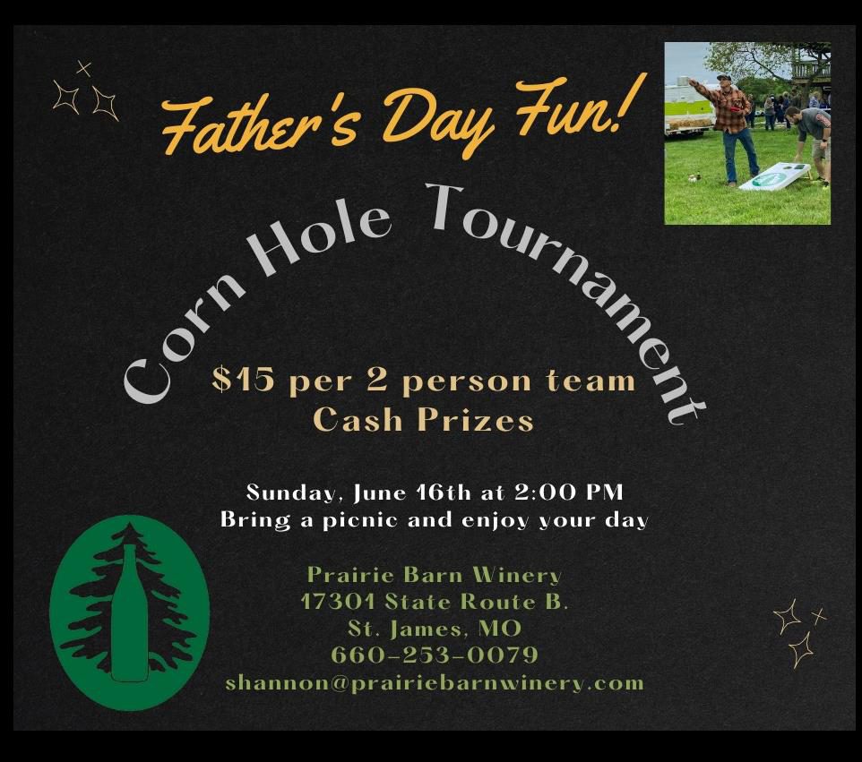 Corn Hole Tournament - Prairie Barn Winery, St. James - Naturally Meramec